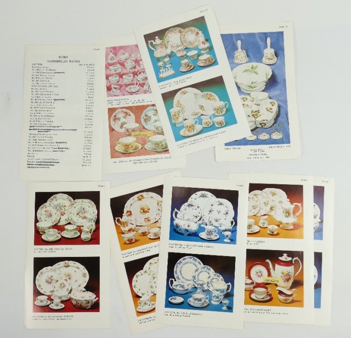 A Guide to Hammersley China Markings and Backstamps - Potteries Auctions